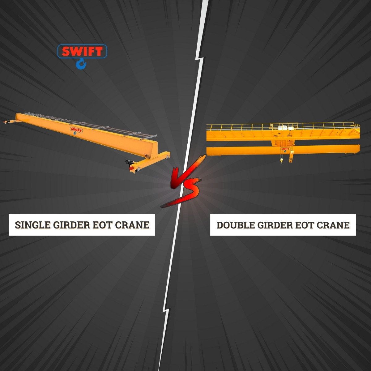 Single vs Double Girder EOT Cranes Guide